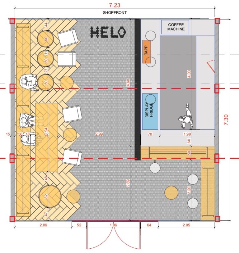 Beacon Coffee Shop, DIFC | KG DESIGN | Architecture & Interior Design