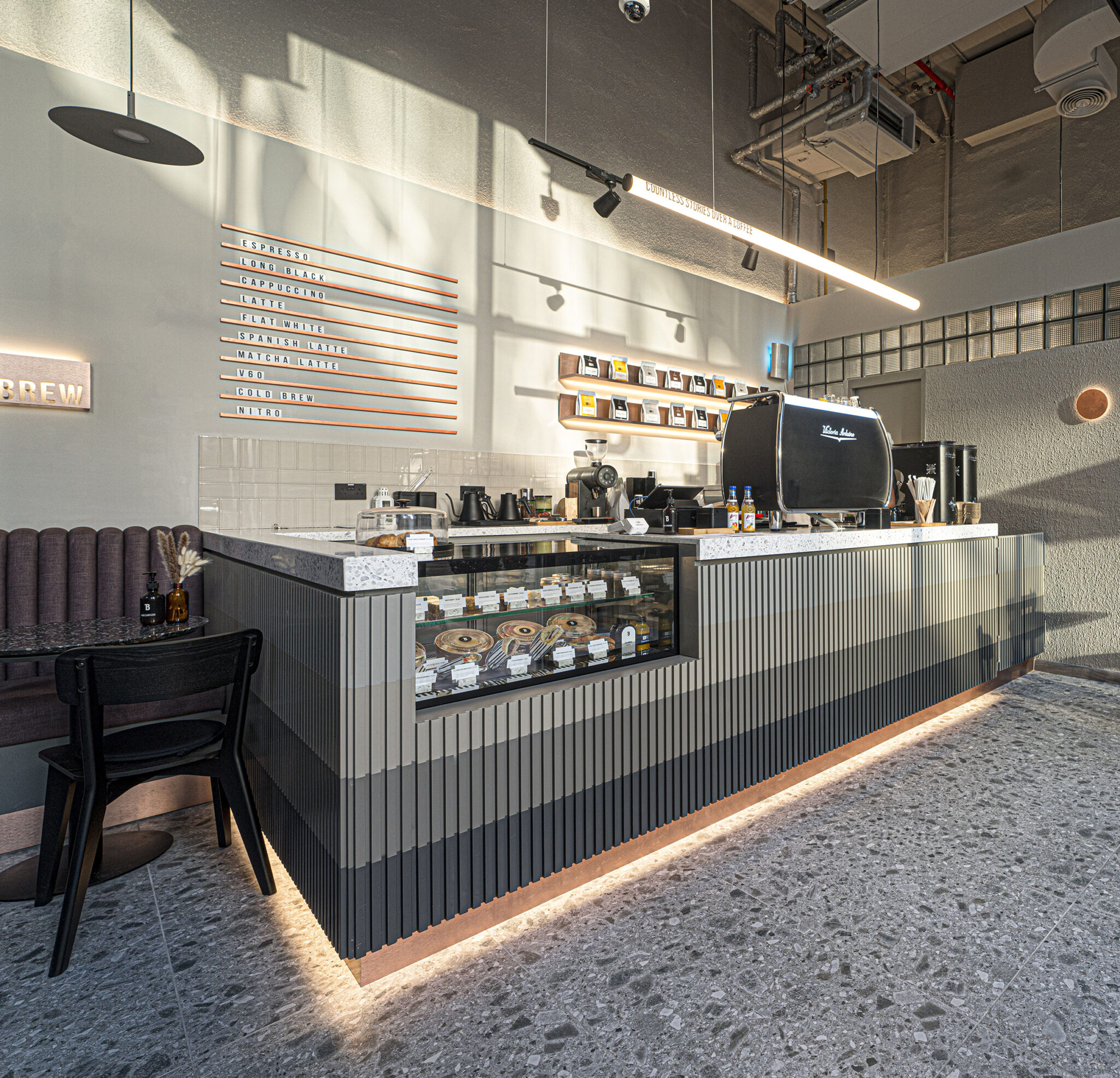 Title Brew Specialty Coffee, Bay Square | KG Design | Interior Design ...