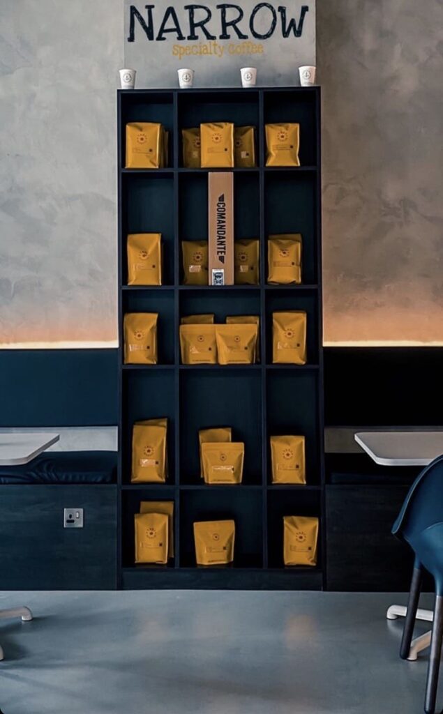 Narrow Specialty Coffee, Sharjah | KG Design | Interior Design ...